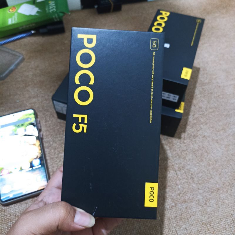 Jual Dus Book Poco F5 Original copotan bekas | Shopee Indonesia