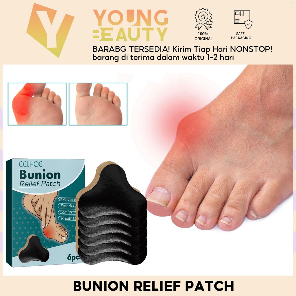 Jual EELHOE Bunion Pain Relief Patch Toe Bunion Pain Relief Medical ...