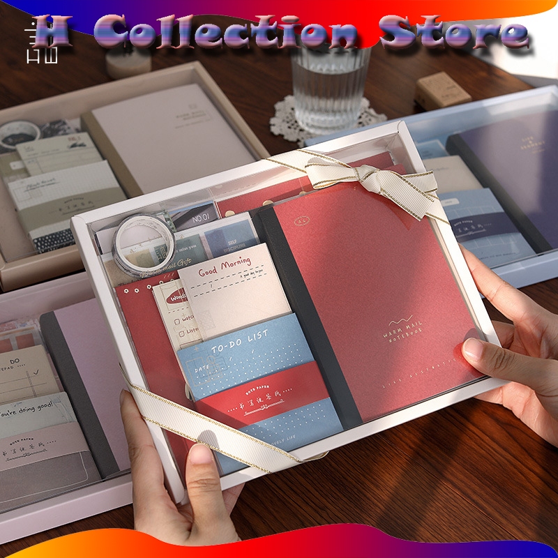 Jual 【 155pcs/122pcs】Journal Kit Set Gift Box / Paket Set Agenda ...