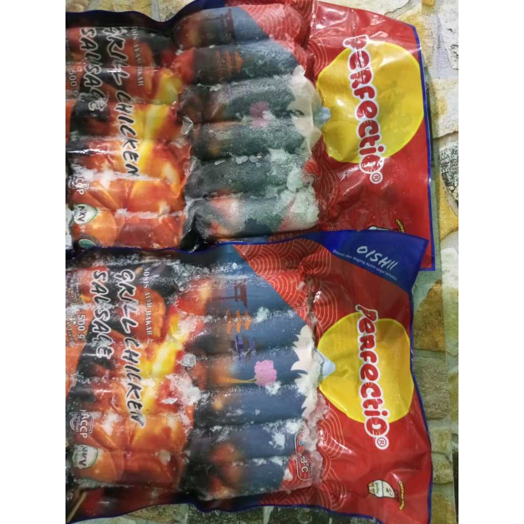 Jual PERFECTIO SOSIS AYAM BAKAR 500 GR | Shopee Indonesia