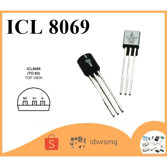 Jual ICL8069 ICL8069DCZ ICL8069DCZR PackagingTO92 icl 8069 Low Voltage ...