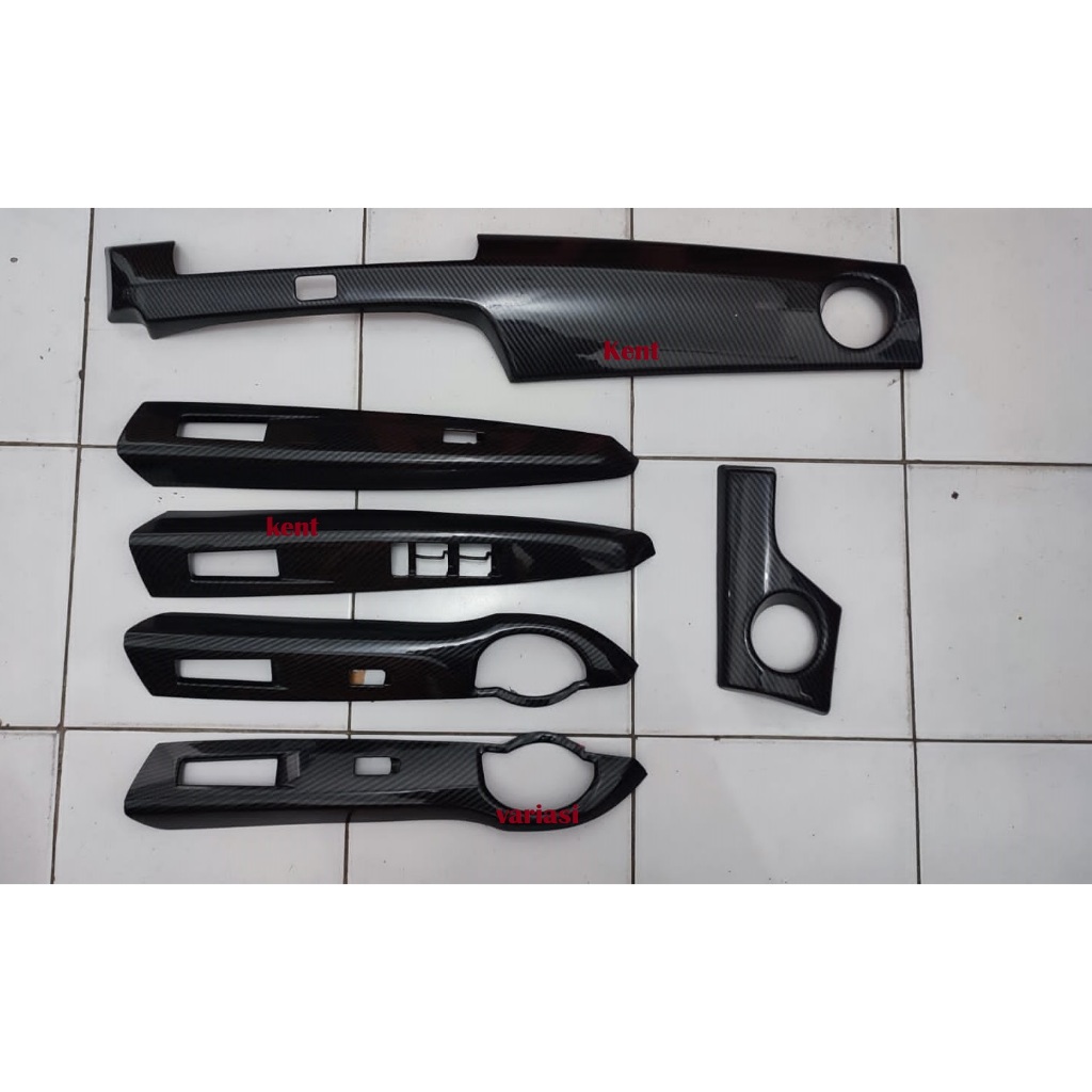 Jual Panel dashboard mobil calya/sigra carbon full | Shopee Indonesia