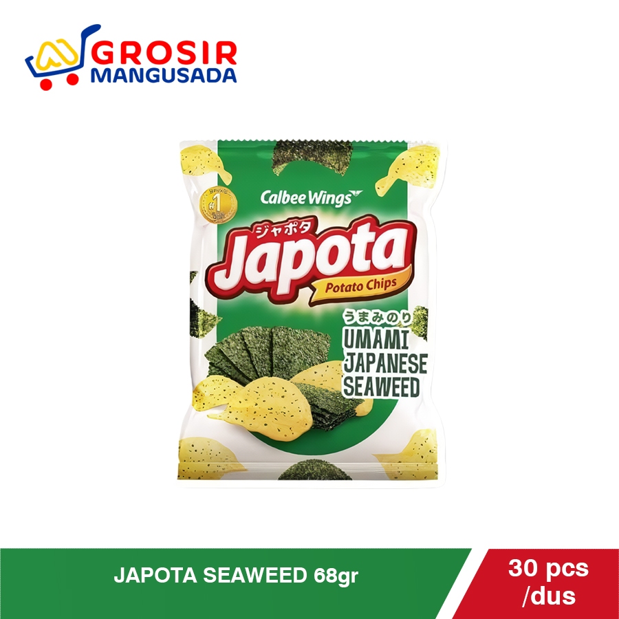 Jual Keripik Kentang Japota Umami Japanese Seaweed 68 gr - Harga Grosir 30pcs | Shopee Indonesia