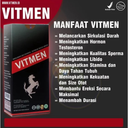 Jual VITMEN HERBAL ASLI 100% ORIGINAL + VITMEN OBAT HERBAL + VITMEN ...