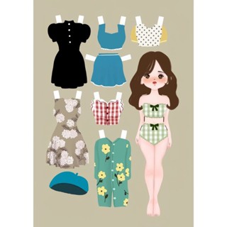 Jual PAPER DOLL MAINAN KERTAS BP BPAN PAPERDOLL ORANG ORANGAN BP MAINAN ...