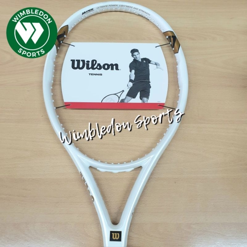 Jual Raket Tenis Wilson Hyper Hammer 5.3 White edition 2023 / Raket ...