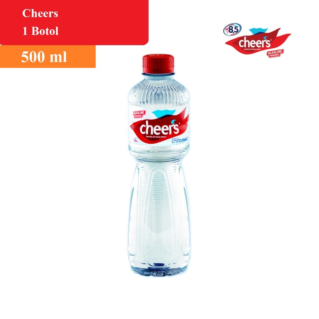 Jual Cheers Alkaline Healthy Water 500ml (1 botol) | Shopee Indonesia