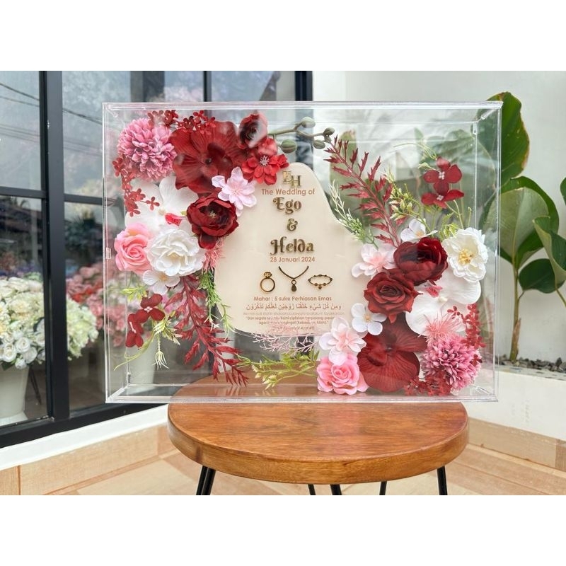 Jual MAHAR PERNIKAHAN/ MAHAR FULL AKRILIK / MAHAR 30X40/MAHAR MURAH ...