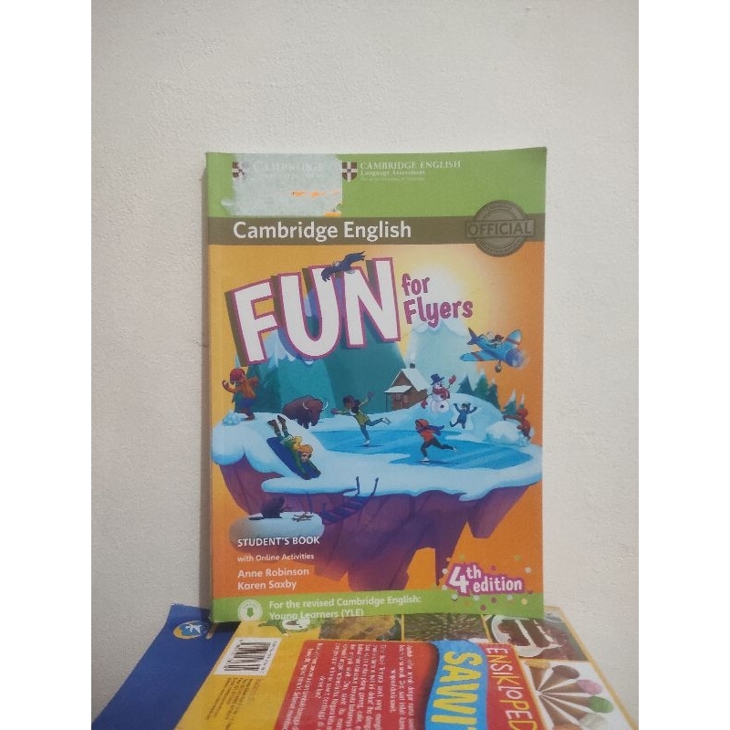 Jual CAMBRIDGE ENGLISH FUN FOR FLYERS STUDENTS BOOK 4 TH EDITION ...