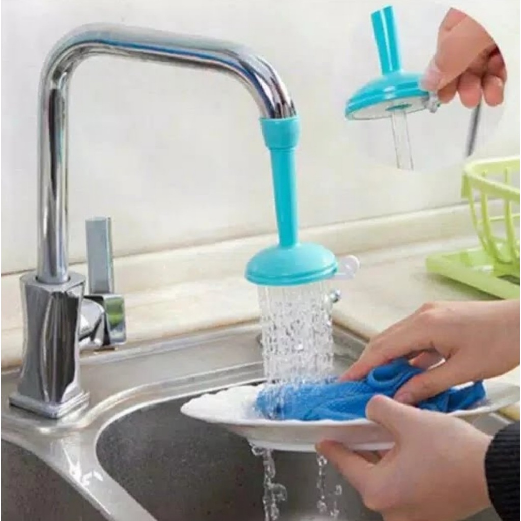 Jual Sambungan Kran Air Silikon Penyambung Kran Air Faucet Extender ...