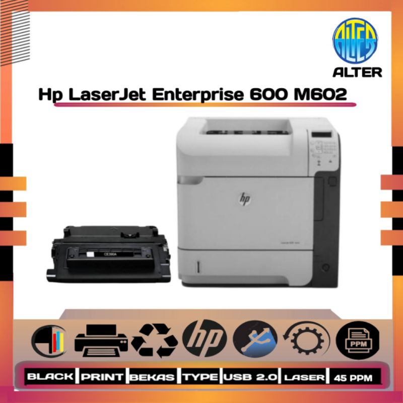 Jual HP LaserJet enterprise 600 M602dn | Shopee Indonesia