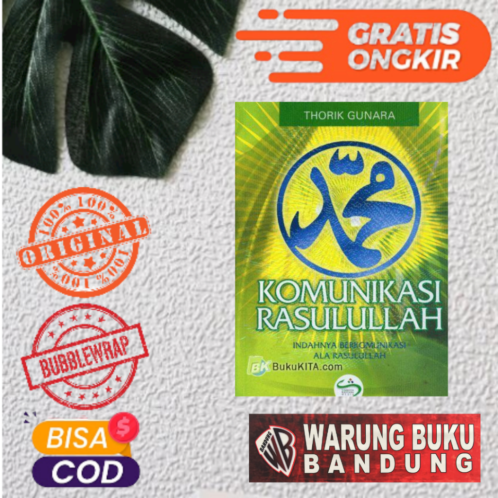 Jual BUKU Komunikasi Rasulullah Indahnya Berkomunikasi Ala Rasulullah ...