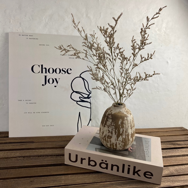 Jual Gendis Vas Bunga Keramik Mini Rustic Aesthetic Handmade | Shopee ...