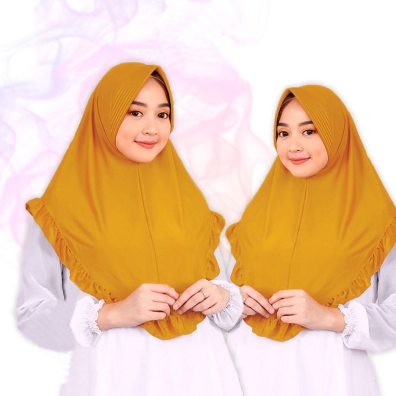 Jual BERGO RAMPEL M/ HIJAB REMPEL/ JILBAB REMPEL DEWASA | Shopee Indonesia