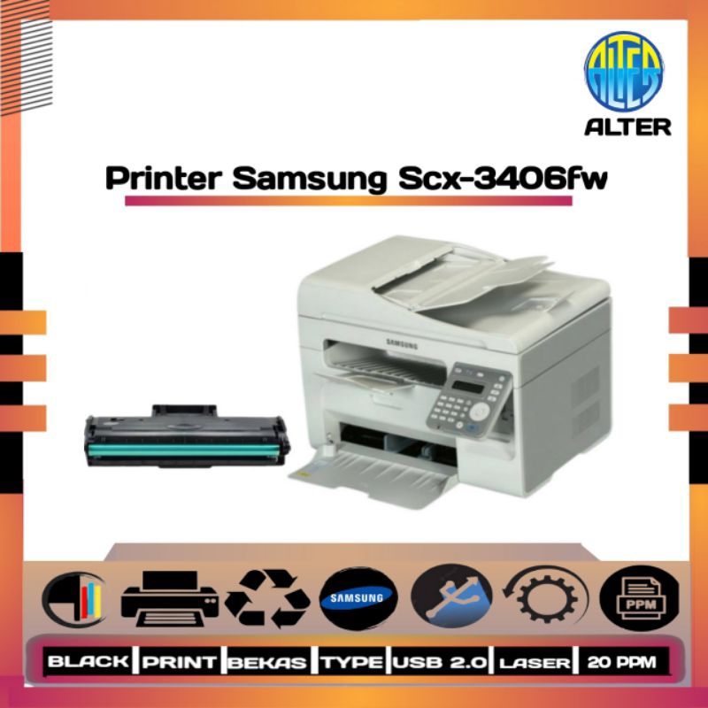 Jual Printer Samsung SCX-3405FW(WiFi) | Shopee Indonesia