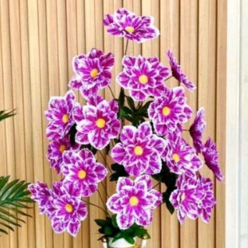 Jual Bunga Glorya Garberra Jumbo X18 Tinggi 80Cm ( Tanpa Pot ) | Shopee ...