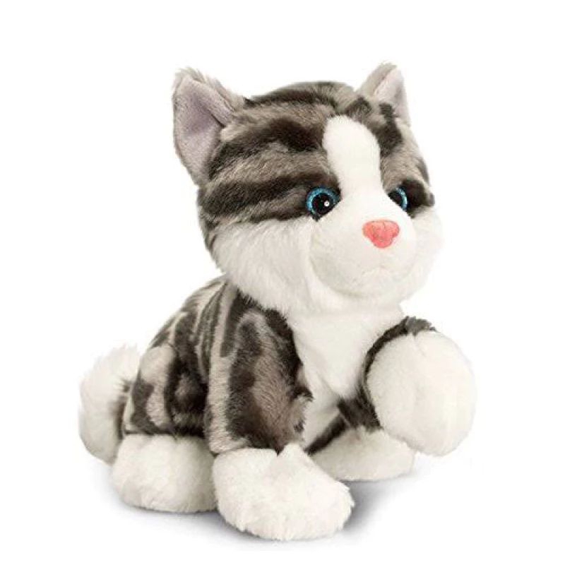 Jual Keel Toys Sitting Cat Boneka Kucing Cream Belang | Shopee Indonesia