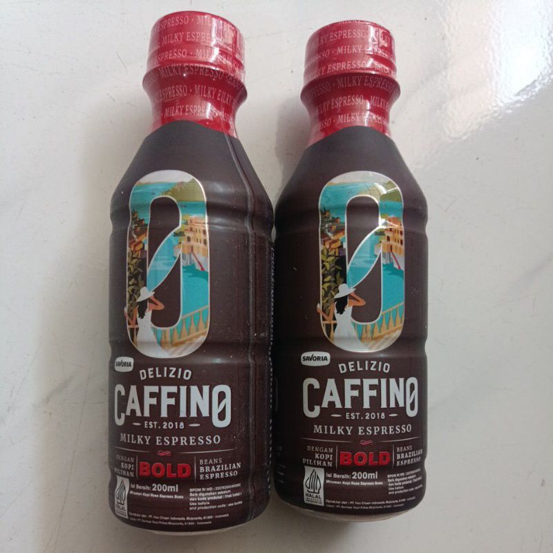 Jual Caffino botol milky espresso bold 200ml Brazilian espresso ...