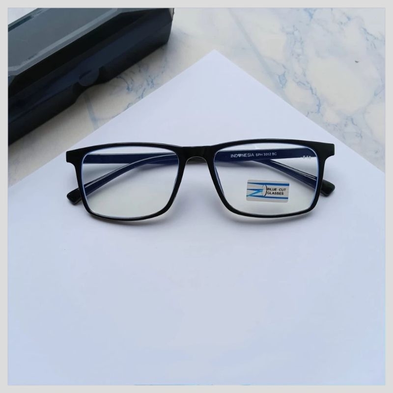 Jual Kacamata Baca dan Jalan Lensa blue Ray Anti Radiasi | Shopee Indonesia
