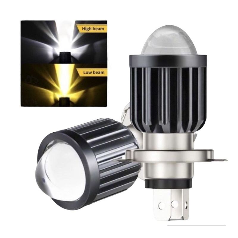 Jual LAMPU LED H4 BOHLAM H4 ATAU LAMPU LED LASER H4 HEADLAMP HIGH LOW 18 W LAMPU DEPAN UTAMA ...