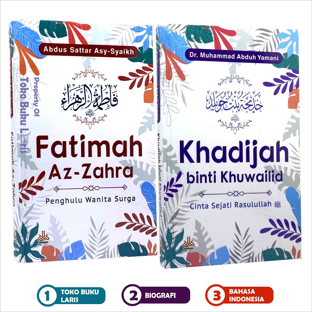Jual Paket 2 Buku Khadijah binti Khuwailid dan Fatimah Az-zahra ...