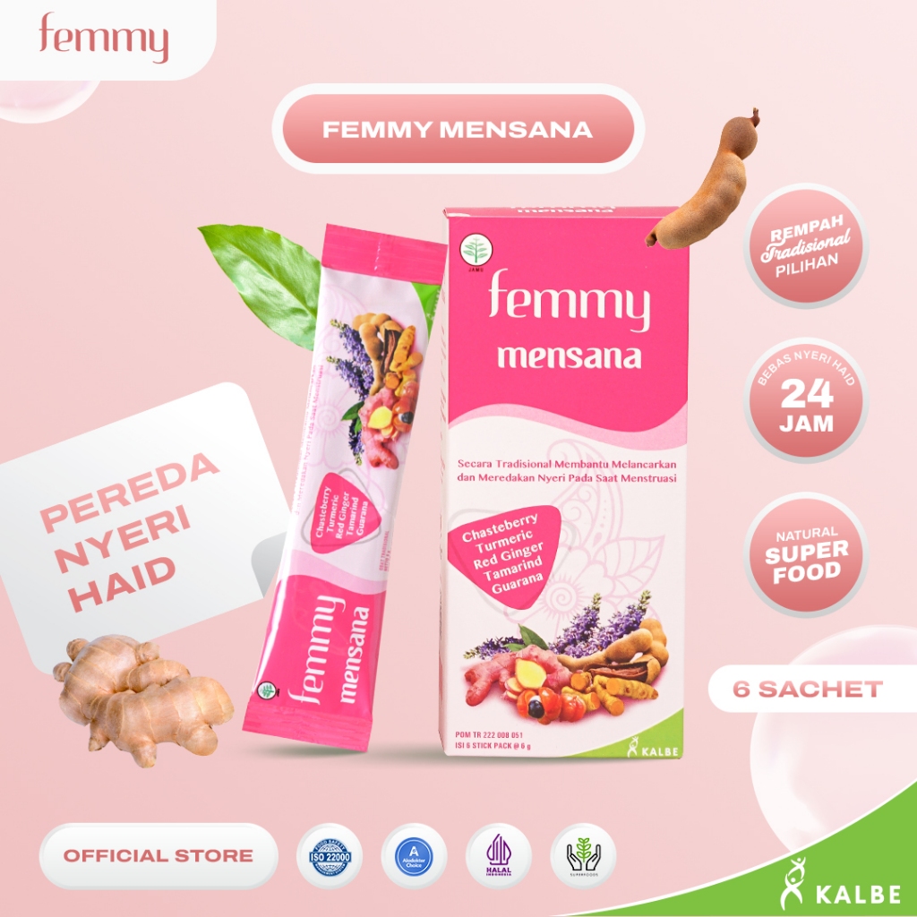 Jual Femmy Mensana - Melancarkan Dan Meredakan Nyeri Pada Saat ...