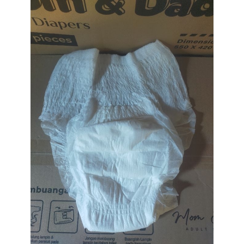 Jual popok dewasa mom & dad tipe celana size M.L.XL isi 10pcs | Shopee Indonesia