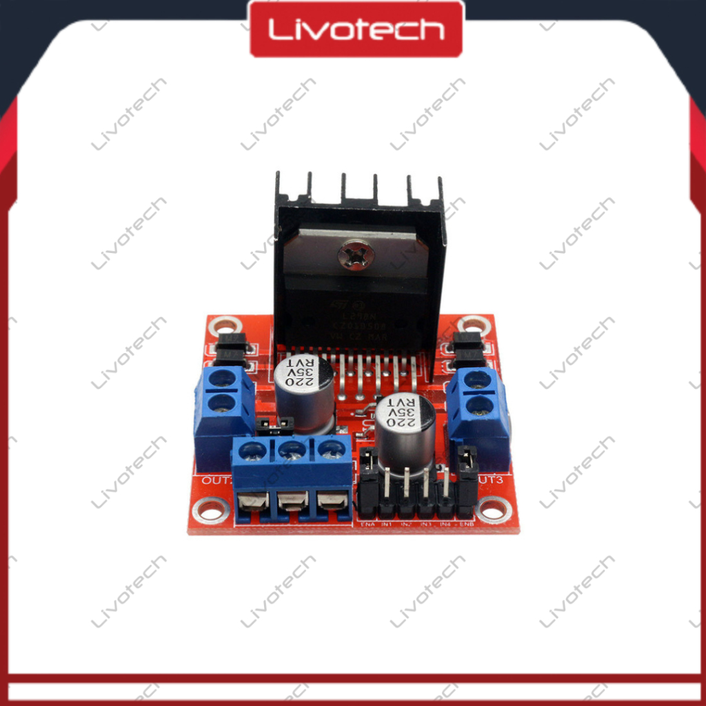 Jual L298N Dual Motor Driver Module L298 Dual H-Bridge Stepper Speed Controller | Shopee Indonesia