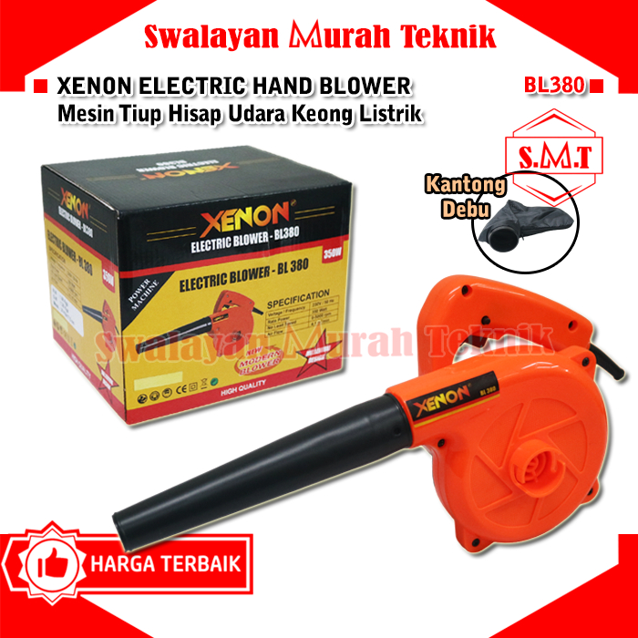 Jual Blower XENON BL380 Electric Hand Blower Mesin Tiup Hisap Udara ...