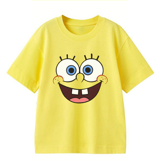 Jual Kaos Spongebob Kartun | T-shirt Spongebob | Karakter Spongebob ...