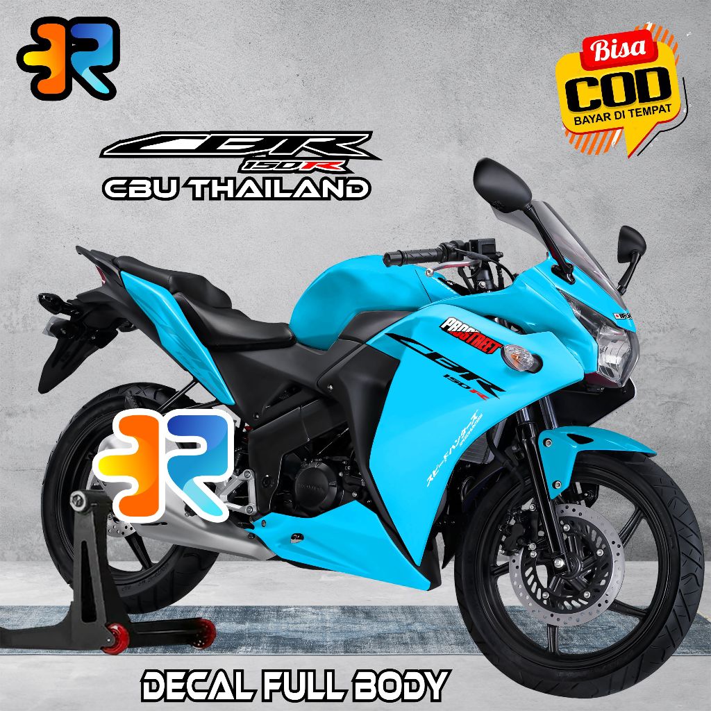 Jual Decal Cbr Cbu Thailand Stiker Full Body Variasi Desain Polos ...