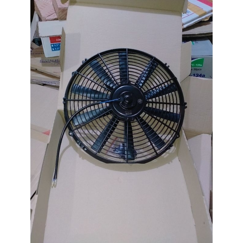 Jual extra fan extrafan ekstra fan ekstrafan universal 14inch 12volt ...