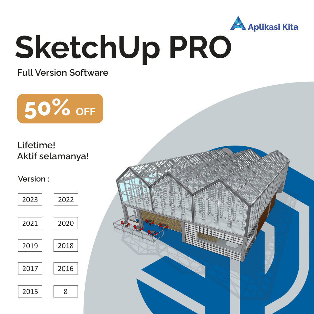 Jual SketchUp PRO Full Version - For Windows | Shopee Indonesia