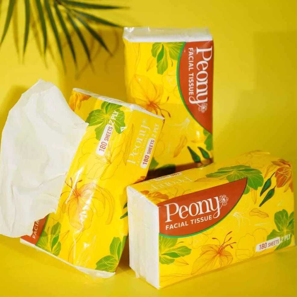 Jual TISSUE PEONY 180 Sheets Tissue Halus | Shopee Indonesia