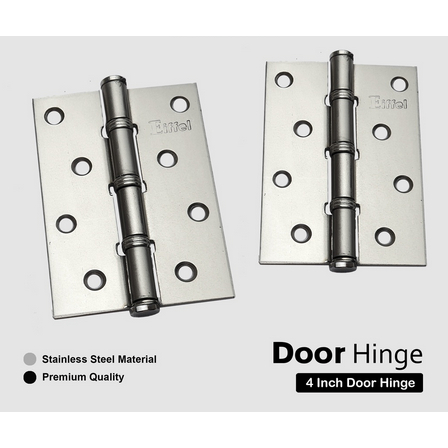 Jual STAR CLASSIC Engsel Pintu Silver l Jendela TEBAL 4 inch l Per ...