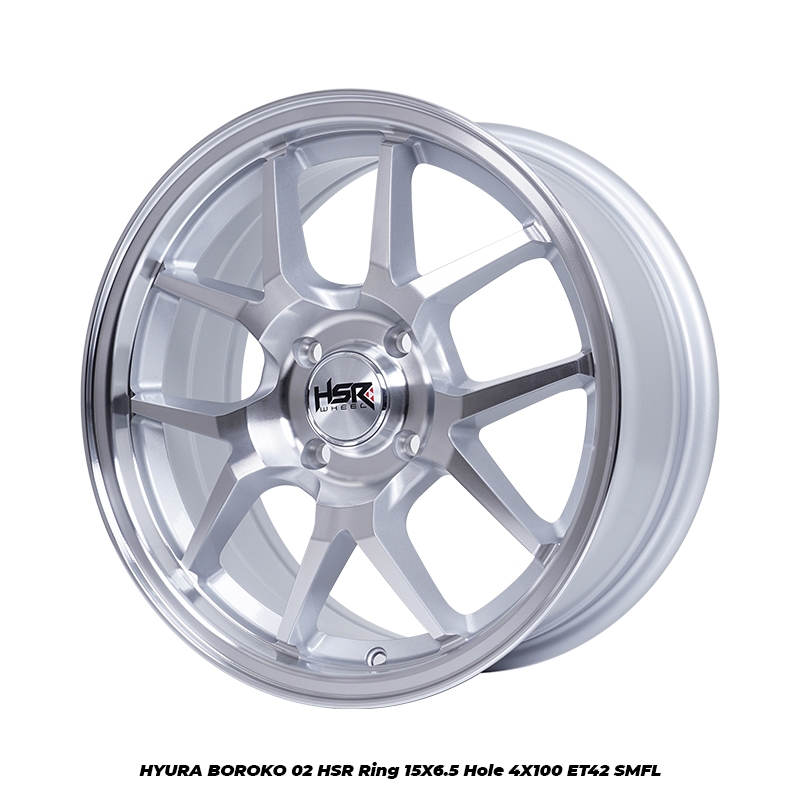 Jual Velg Mobil HSR HYURA BOROKO R15 Untuk Mobil Sigra, Sirion, Brio ...