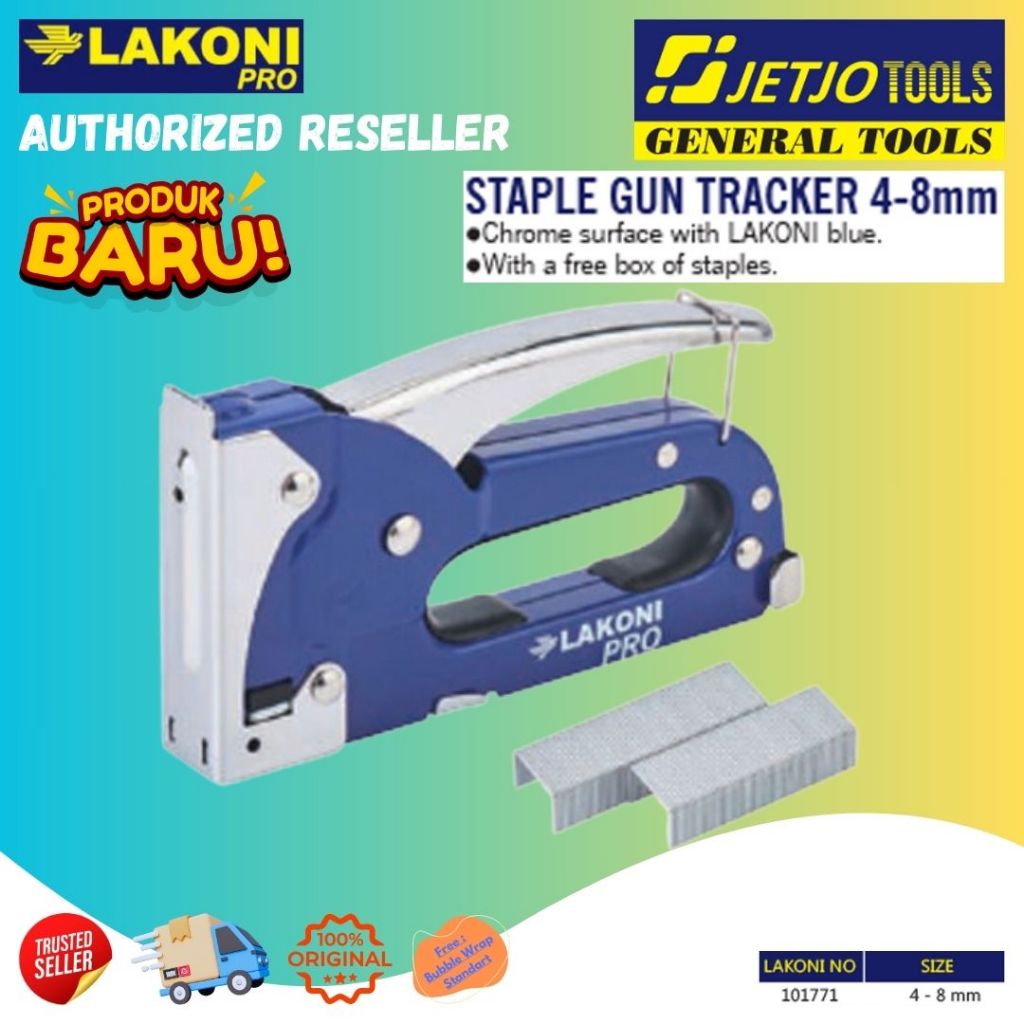 Jual Lakoni Pro Jetjo Tools Staple Tracker Staples 4-8mm 101771 ...