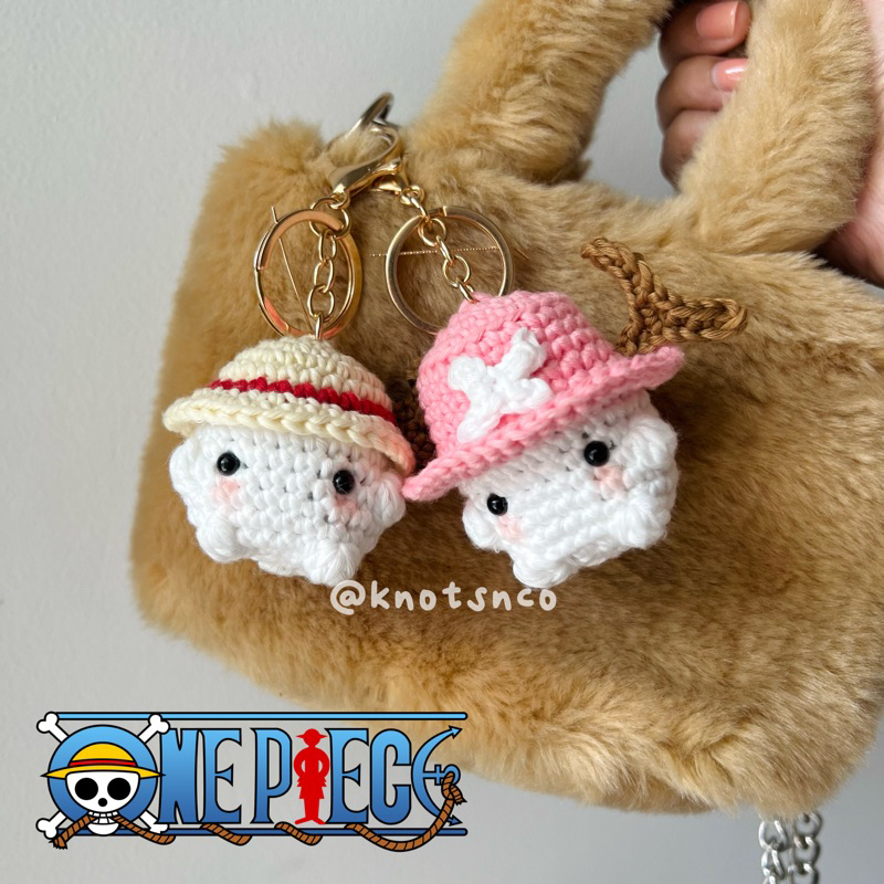Jual One Piece Keychain | Luffy Keychain | Chopper Keychain | Baby ...