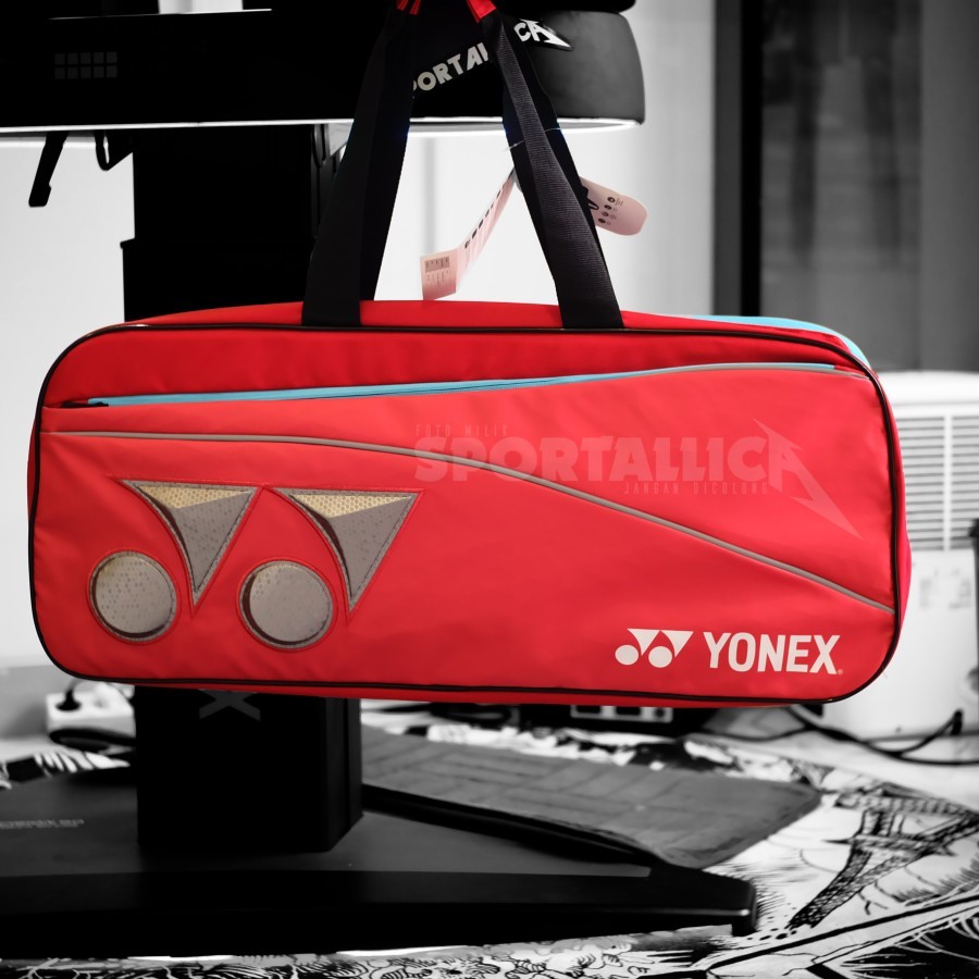Jual Tas Raket Badminton / Tennis Yonex Tournament Bag 3D 23431WT ...