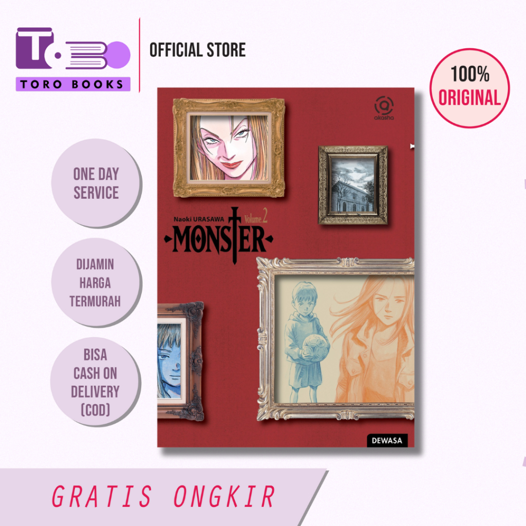 Jual Akasha : Monster 02 - NAOKI URASAWA | Shopee Indonesia