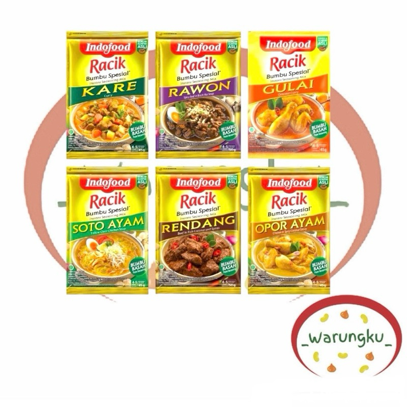 Jual RACIK Bumbu Spesial INDOFOOD 1Pcs Aneka Masakan Nusantara | Shopee ...