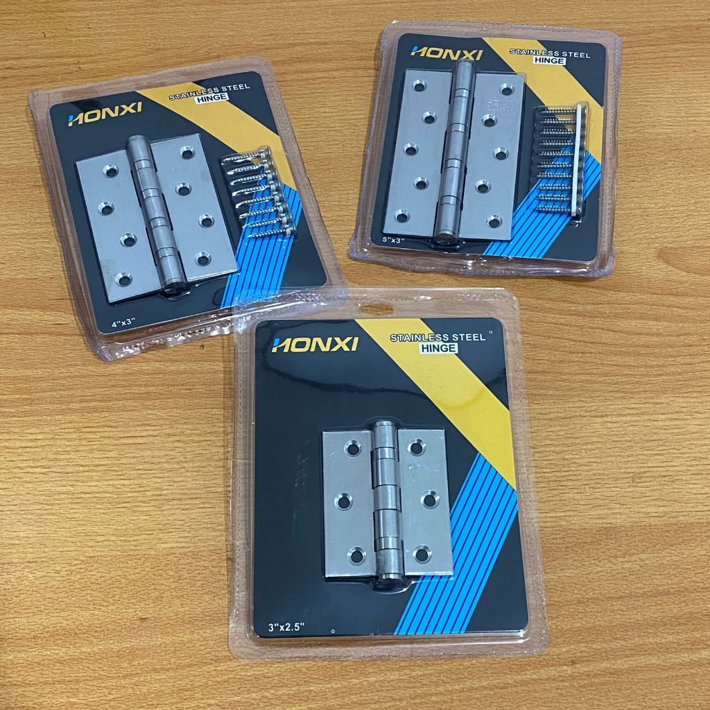 Jual Engsel Stainless Tebal 2,5mm SUS 304 / Engsel Jendela Engsel Pintu ...