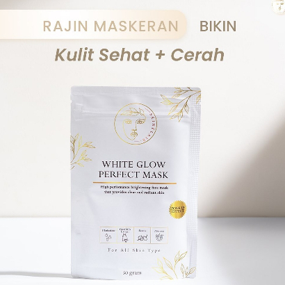 Jual (READY STOCK) SKINFLAIR WHITE GLOW PERFECT MASK POWDER MASKER ...
