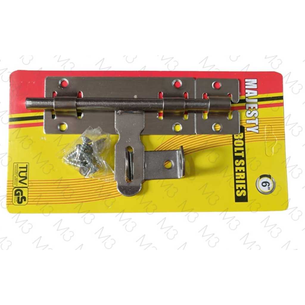 Jual GRENDEL PINTU JENDELA / SLOT PINTU GESER / GRENDEL GEMBOK 4 INCH 6 ...