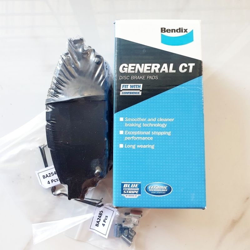 Jual BRAKE PAD KAMPAS REM DEPAN INNOVA REBORN / INOVA VENTURER 2016-2021 BENDIX DB2396 GCT ...
