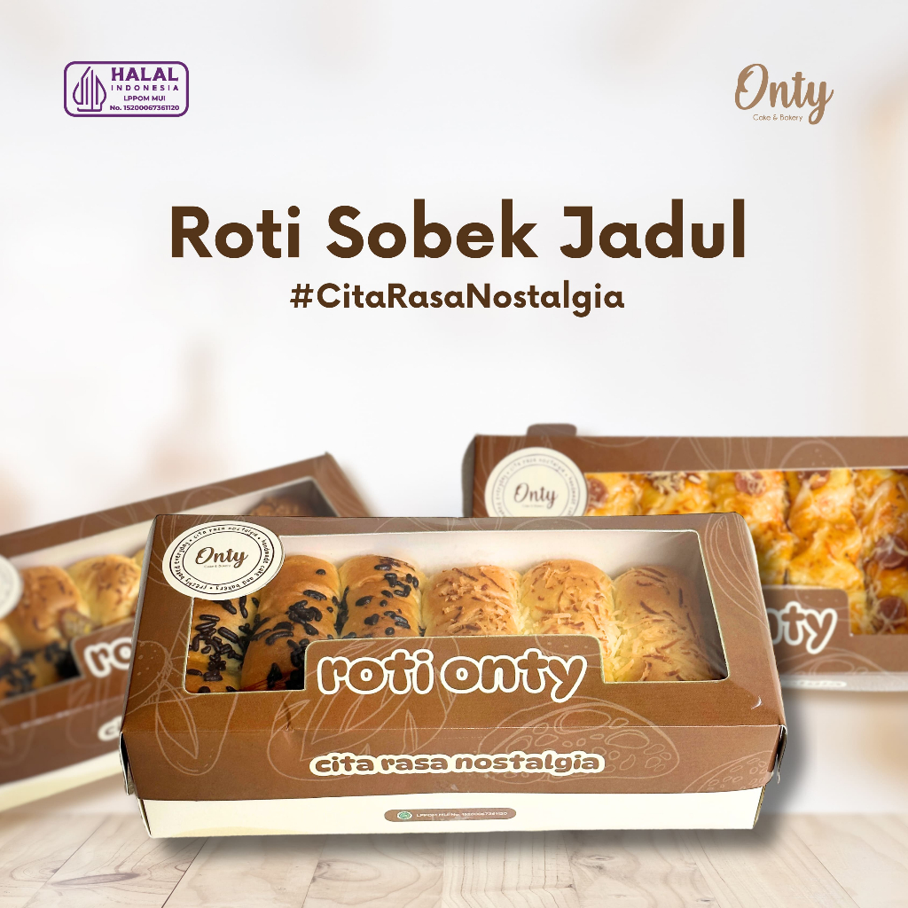 Jual Roti Sobek Coklat / Roti Sobek Keju / Roti Manis / Roti Sobek 20cm ...