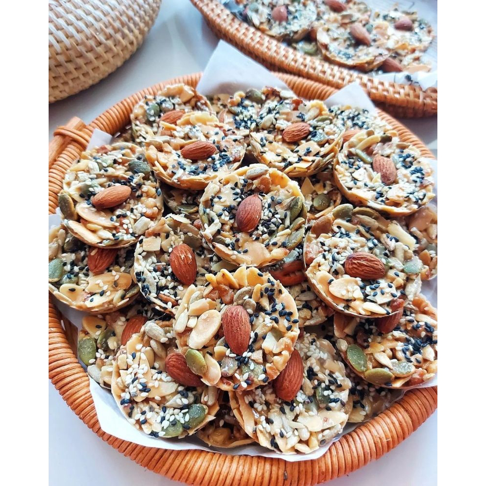 Jual Florentine Cookies Almond/Camilan Diet/Cemilan Sehat/Ting ting ...