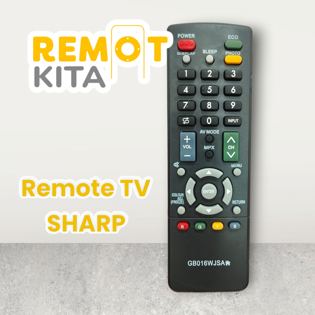 Jual Remote TV SHARP LED LCD | Shopee Indonesia