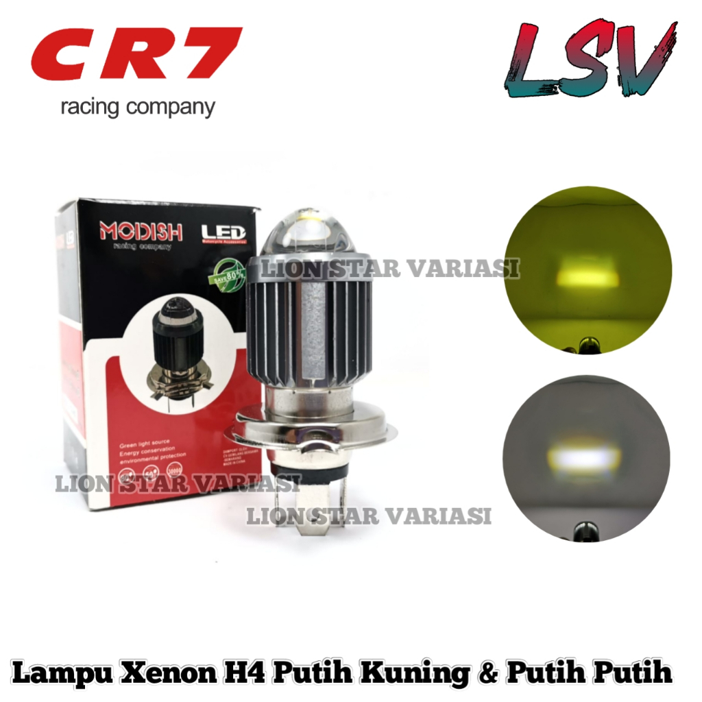 Jual Lampu LED Laser H4 H6 High Low Waterproof Super Terang Lampu ...