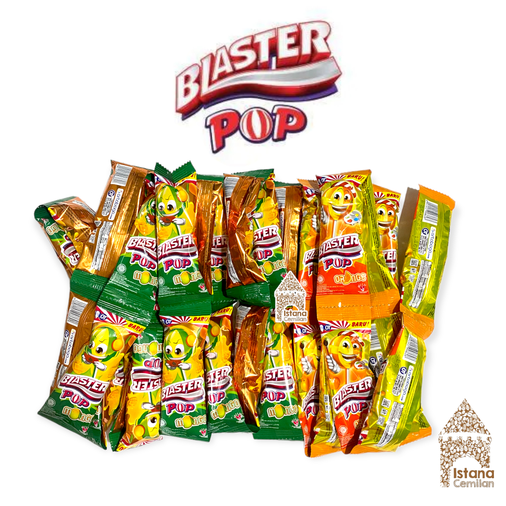 Jual Blaster Pop Permen Loli Lollipop Aneka Buah PACK (isi 36 pcs ...